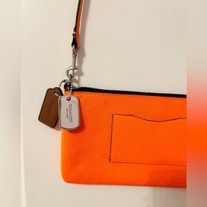 Coach | Bags | Coach Neon Orange Kylie Turnlock Crossbody Purse | Poshmark